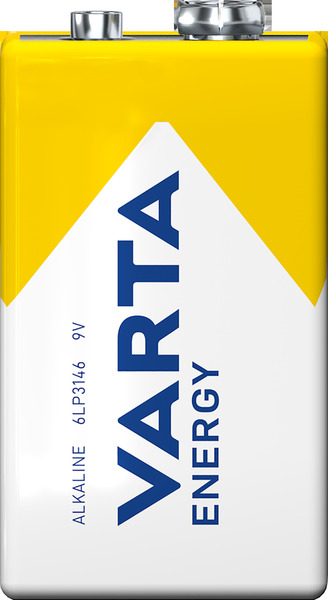 Varta Energy - Alkáli elem 4122 229 414 tartós 9 voltos 6LR61 1db/bliszter - Varta, Emos ...