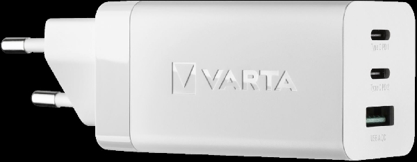 Varta 57956101401 High Speed 1xUSB/2x USB-C kimenet hálózati töltő - Varta, Emos termékek, Li ...