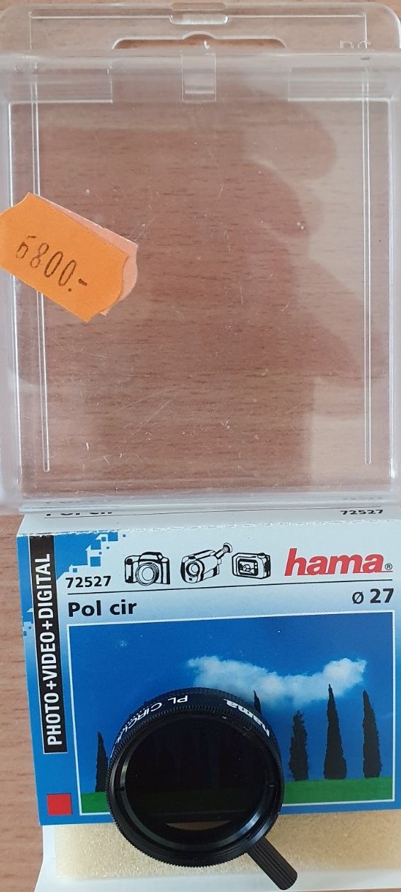 Hama 72527 cirkuláris polárszűrő 27 mm - Varta, Emos termékek, Li akku ...