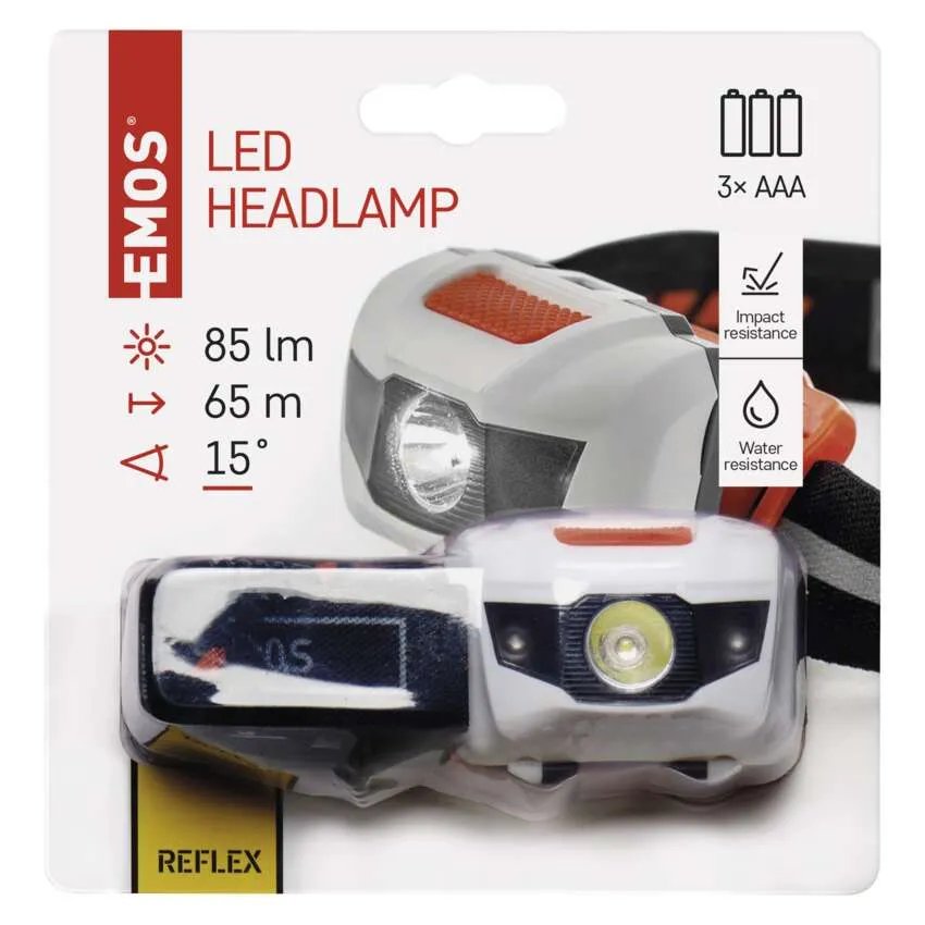 EMOS Led Fejlámpa 85lm P3521 - Varta, Emos termékek, Li akku felújítás ...